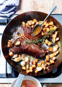 how to cook porterhouse in cast iron skillet